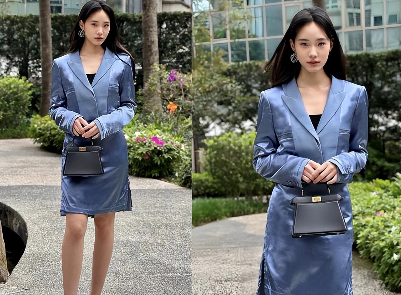 Little S's second daughter accidentally bumped into Mrs. Tang's face ...