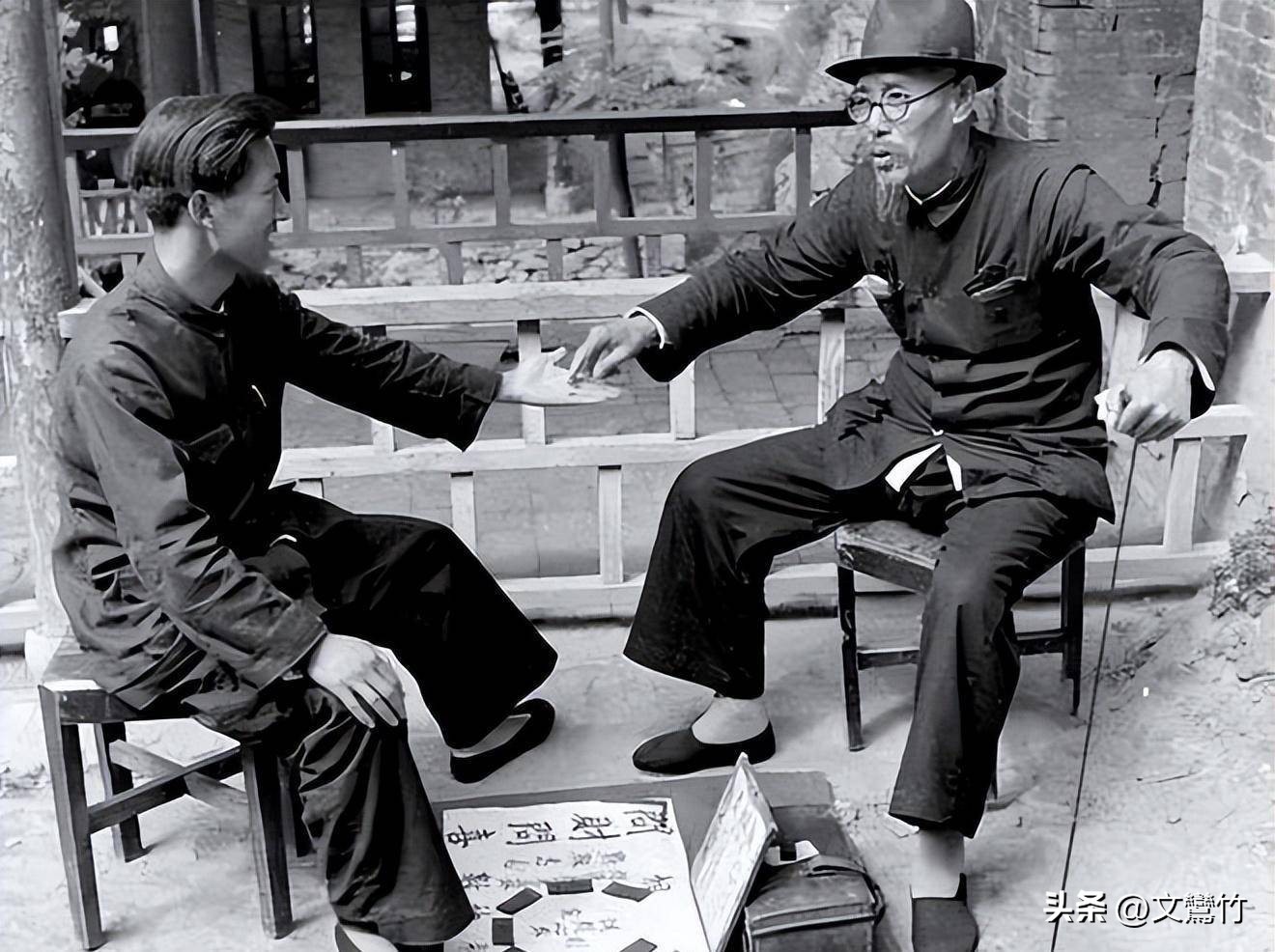 The blind bone-touching master of the Republic of China, who has been a ...