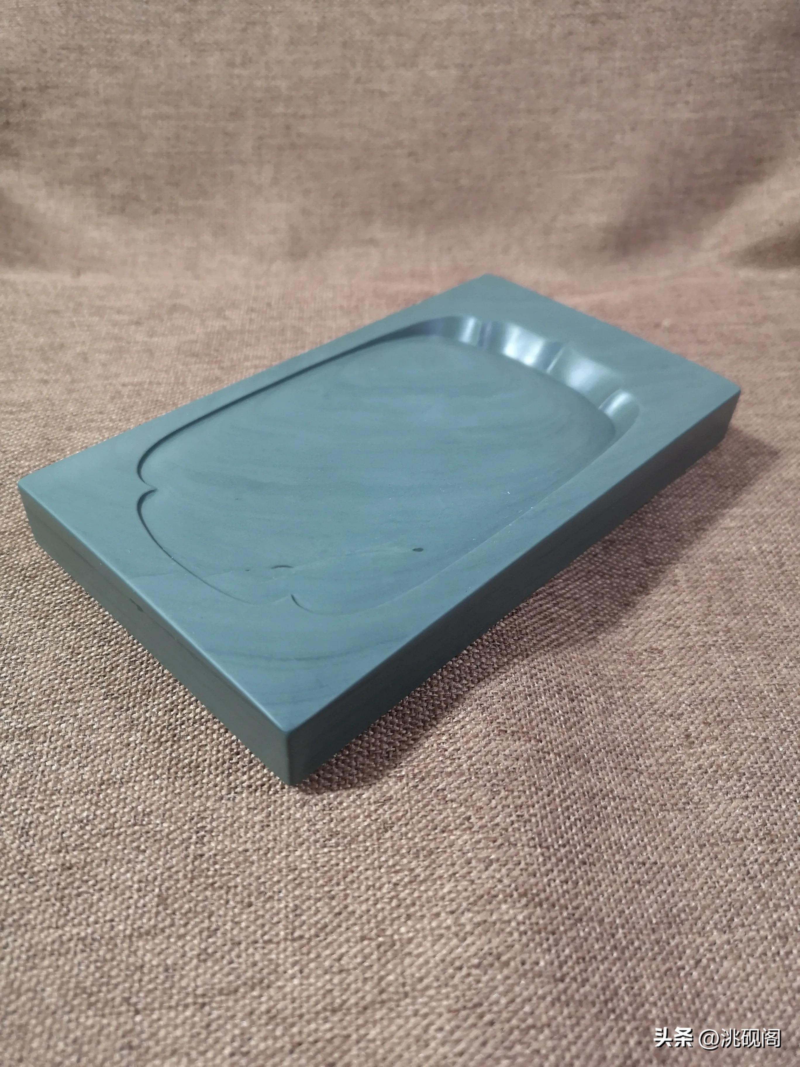 Excellent Tao Inkstone display, one inkstone a day!Delicate stone ...