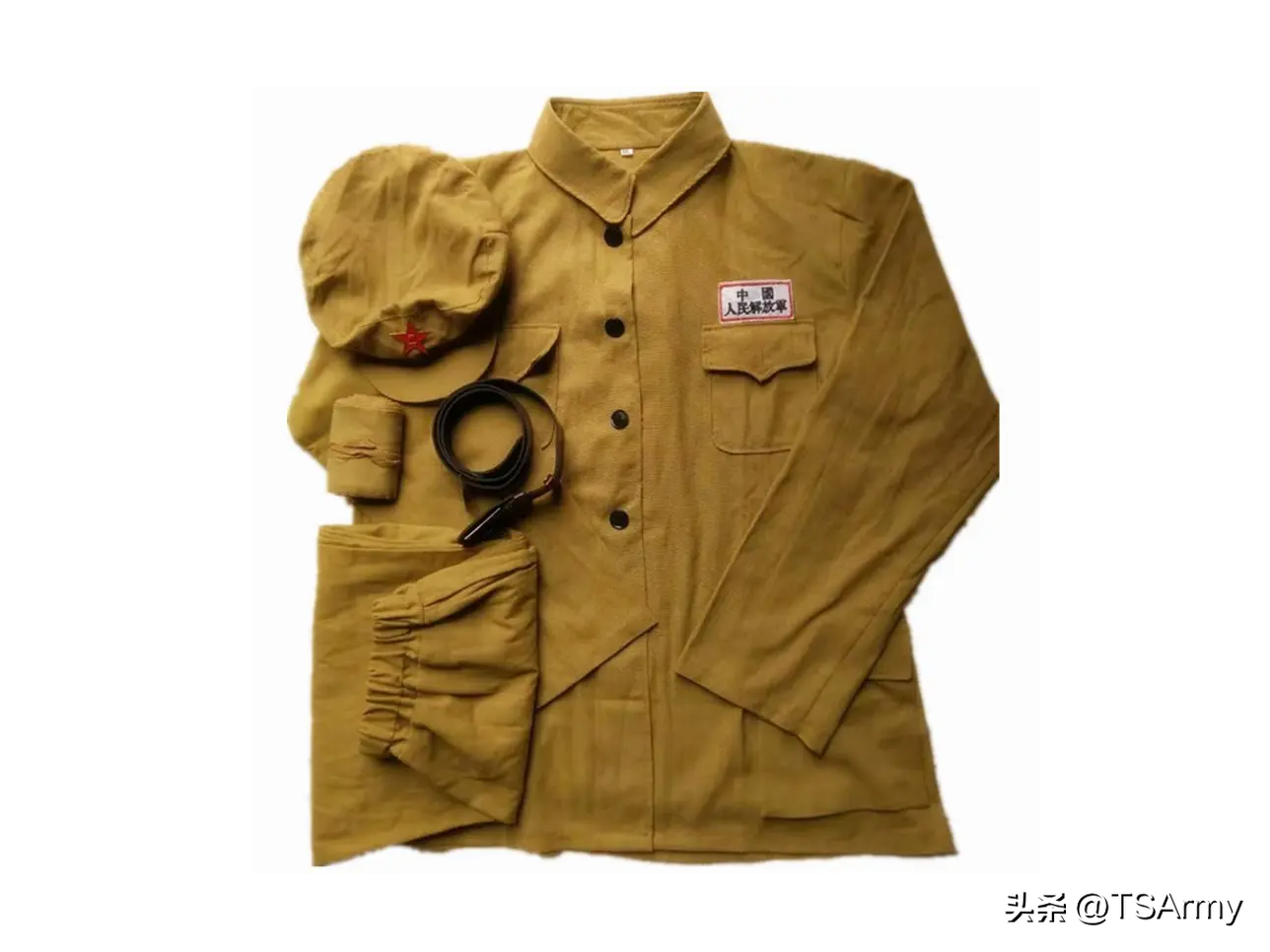 The evolutionary history of new Chinese military uniforms, of which the ...