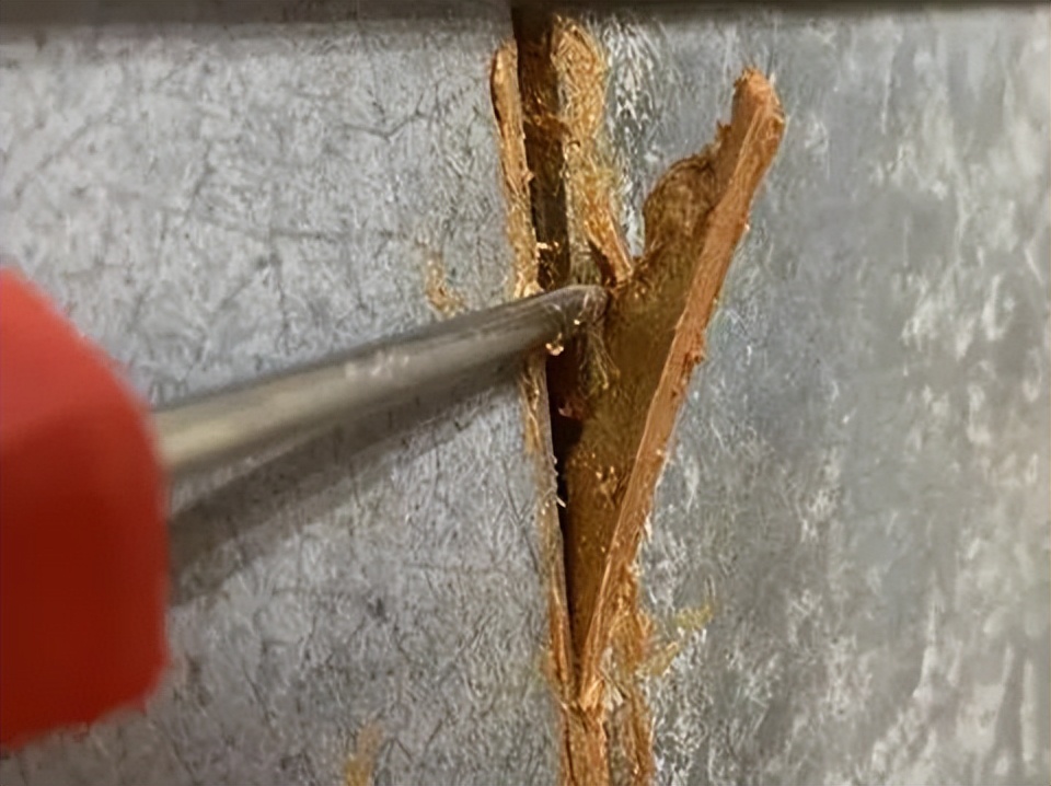 The beautiful seam just finished bursting and falling off? See if you ...