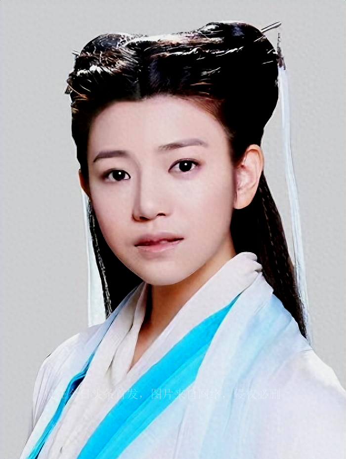 Pure goddess Chen Yanxi: What she thought was a blank piece of paper is ...