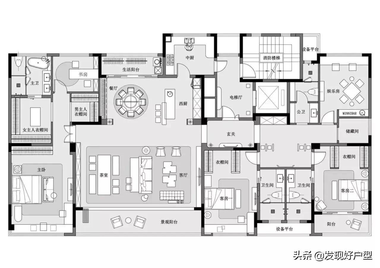 380 square meters luxurious flat floor, practical and elegant - iNEWS