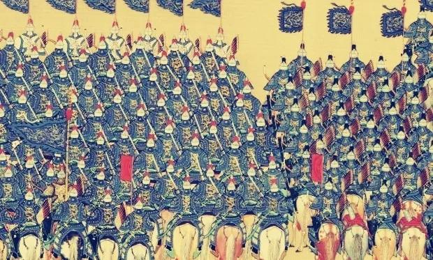 After the Ming army surrendered to the Qing army, its combat ...