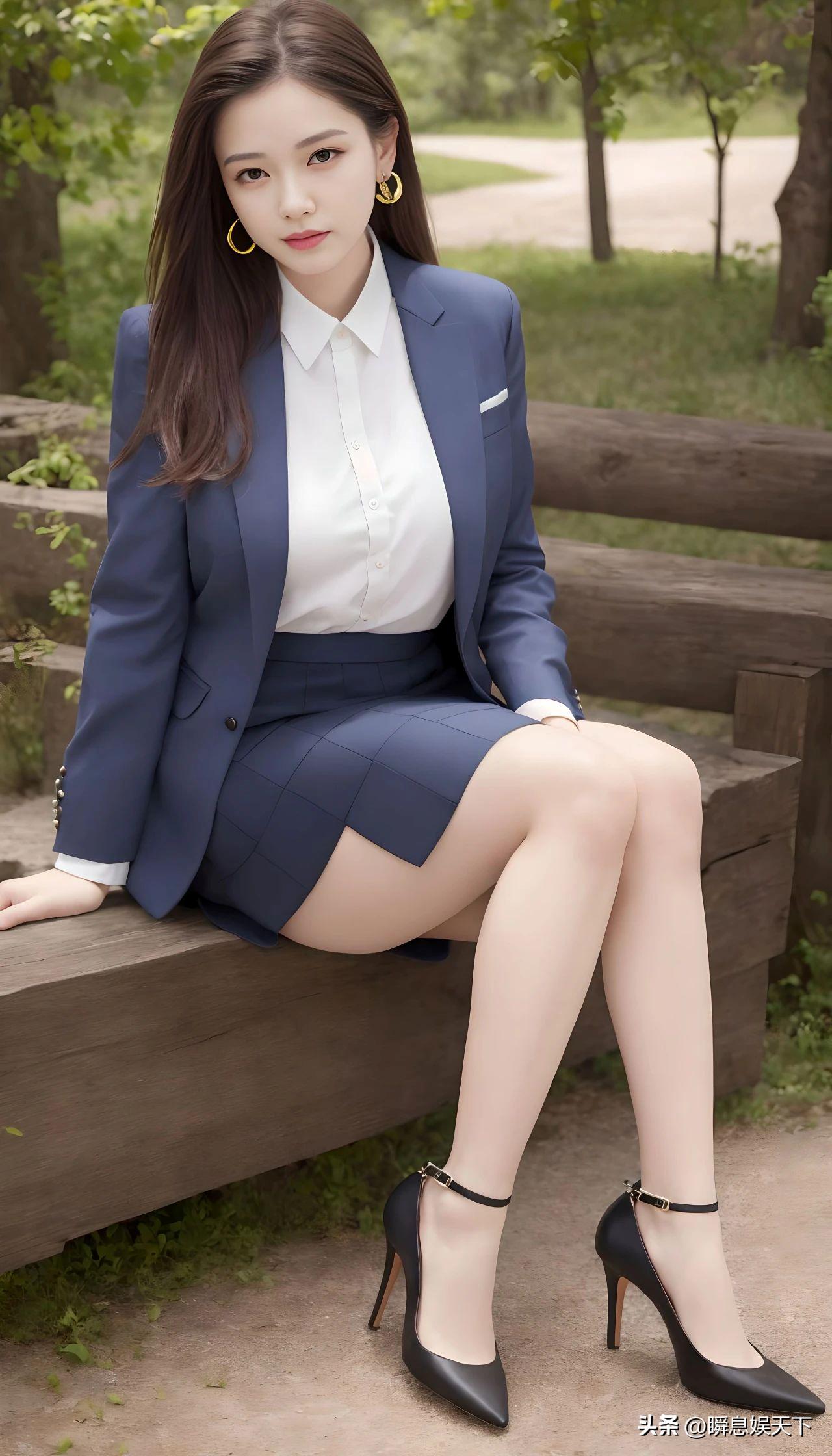 Beautiful women in suits are still beautiful scenery - iNEWS