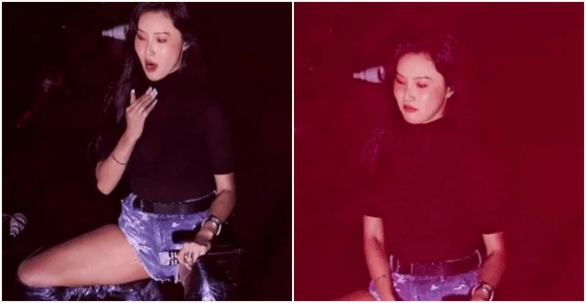 Korean female singer, the stage of the university celebration caused ...