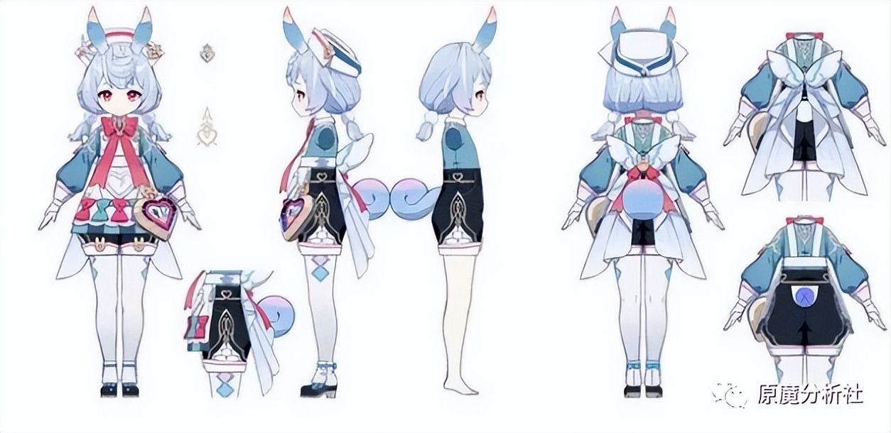 Yuanshin: Inner ghost exposed 30 sketches! Keli's 9th version of the waste manuscript lost to ...