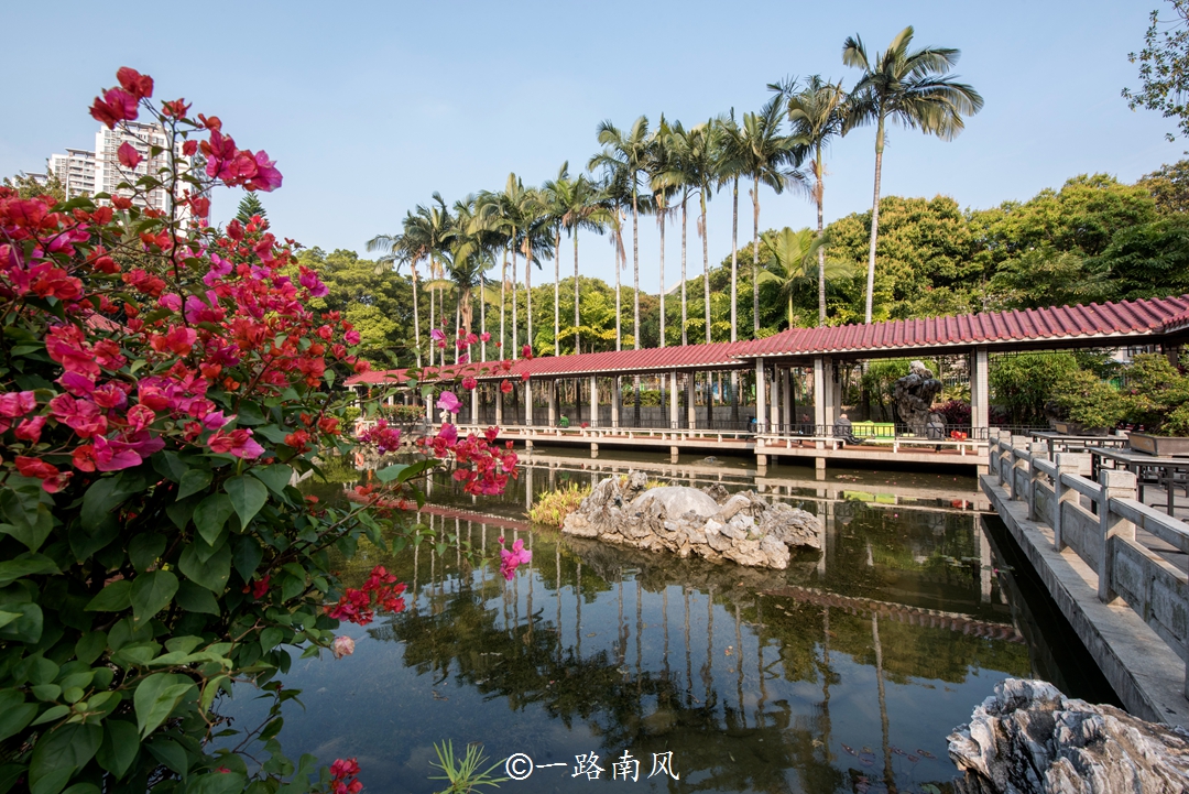 Guangzhou Fangcun hides a beautiful garden, which does not require ...