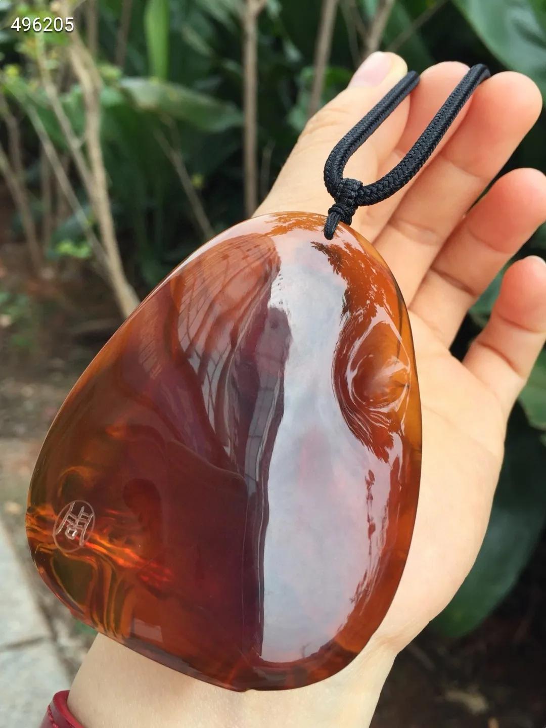 Burmese Brown Red Avalokitesvara Sweater Chain - iNEWS