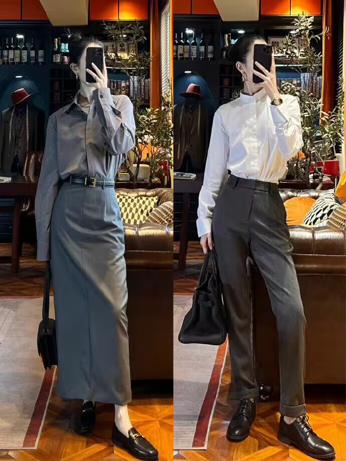 Stylish and high-end "commuting style" outfits, you can't go wrong if ...