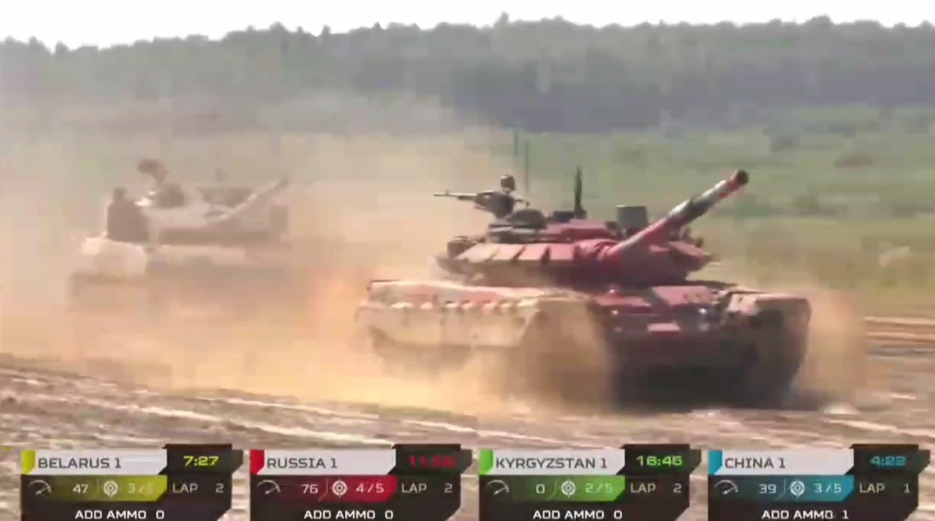 俄羅斯T-72B3坦克超中國96B，俄國網友不淡定了，一片歡呼 - 頭條匯