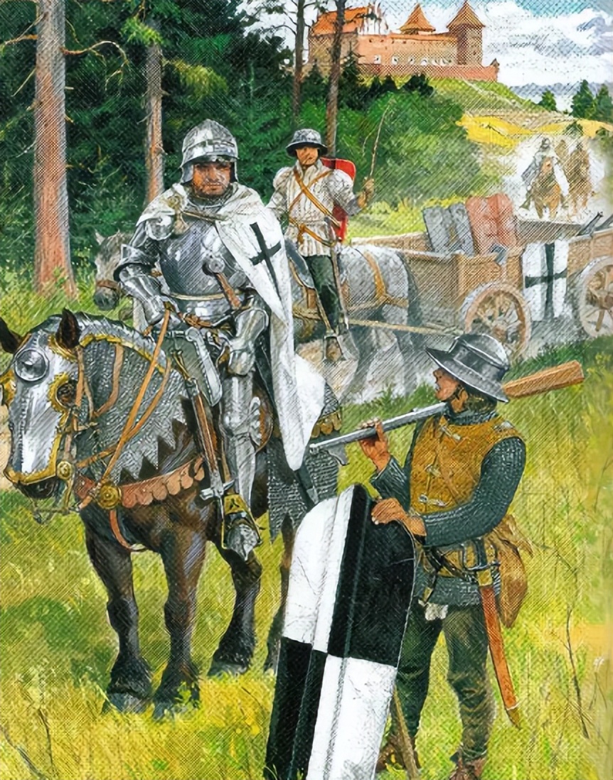 War between the Baltic Knights and the Grand Duchy of Lithuania, a ...