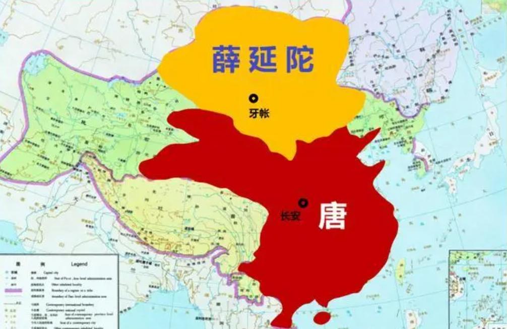 The sand in the desert is like snow, and the moon in Yanshan is like a ...