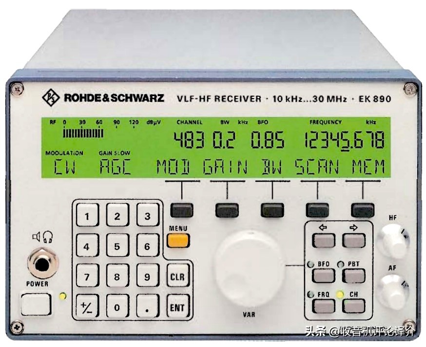 羅德與施瓦茨EK890接收機，1991年首發，勝過大多數當代設備？ - 資訊咖