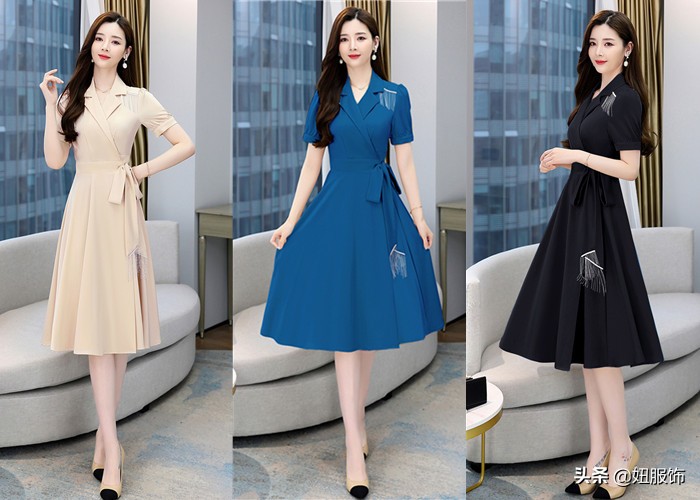 Summer is coming, wear these sweet, elegant and age-reducing solid ...