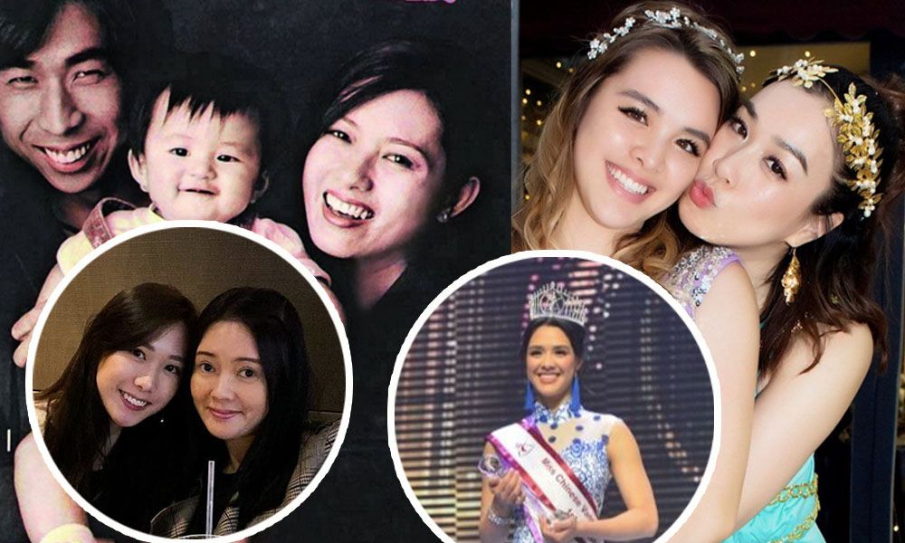 The second generation of stars has inherited her mother's beauty Zhong ...