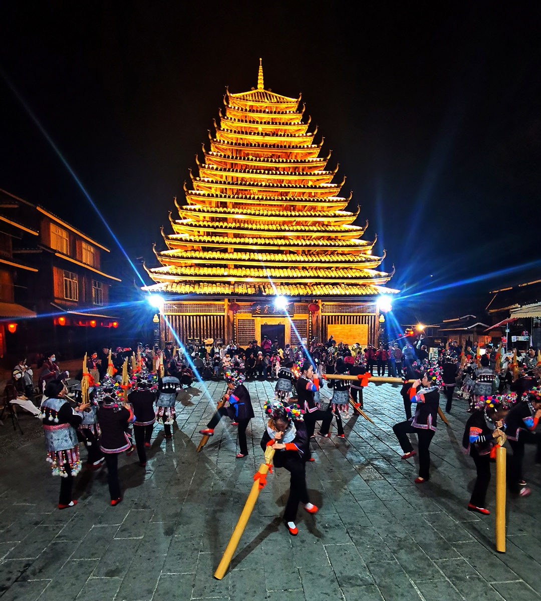 Sanjiang: Walk through Chengyang Bazhai and appreciate the folk customs - iNEWS