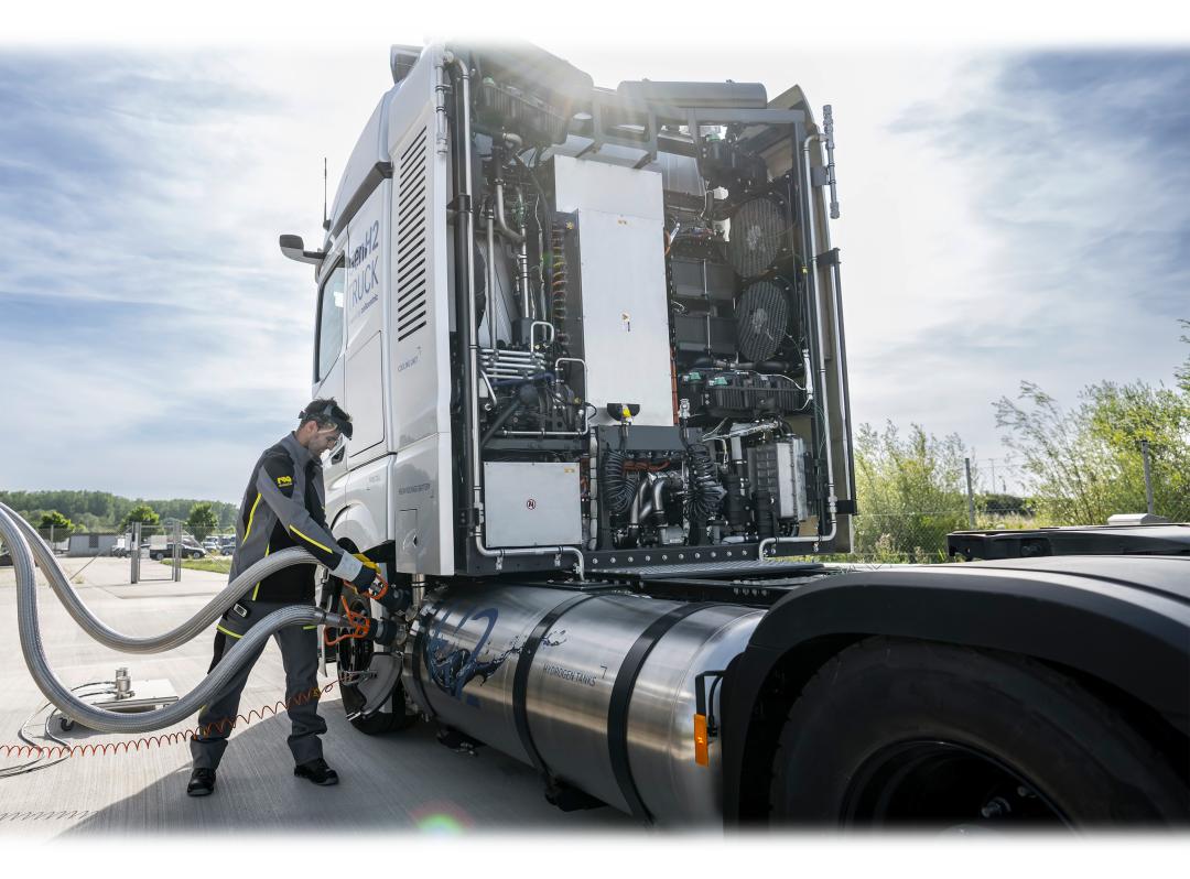 Daimler Trucks CEO Talks Hydrogen Energy with McKinsey Partners - iNEWS