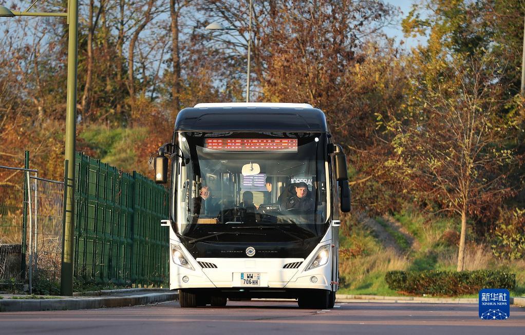 Self-driving buses built by Chinese companies will carry passengers in ...