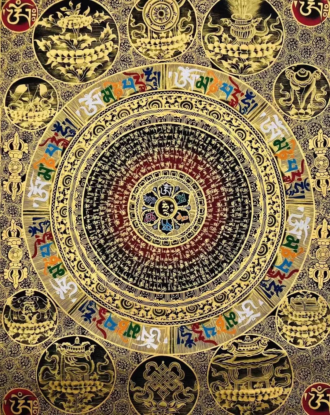 Six-character mantra of "Eight Auspiciousness" - iNEWS