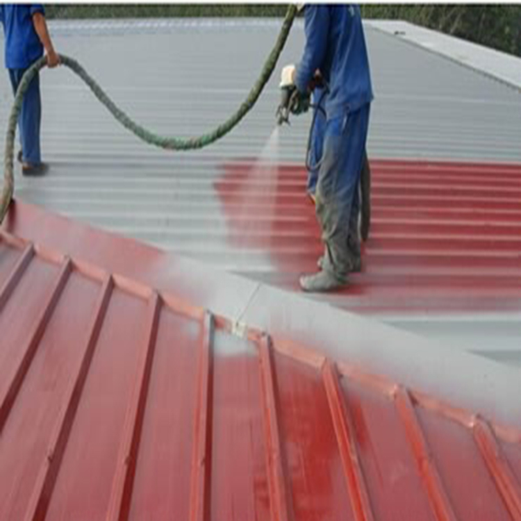 Which spraying machine is used for the renovation of color steel tiles ...