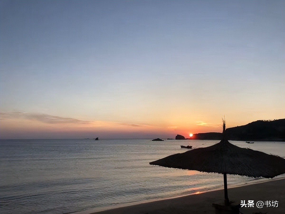 Dalian Xizhong Island, the only place where you can see the sunset ...