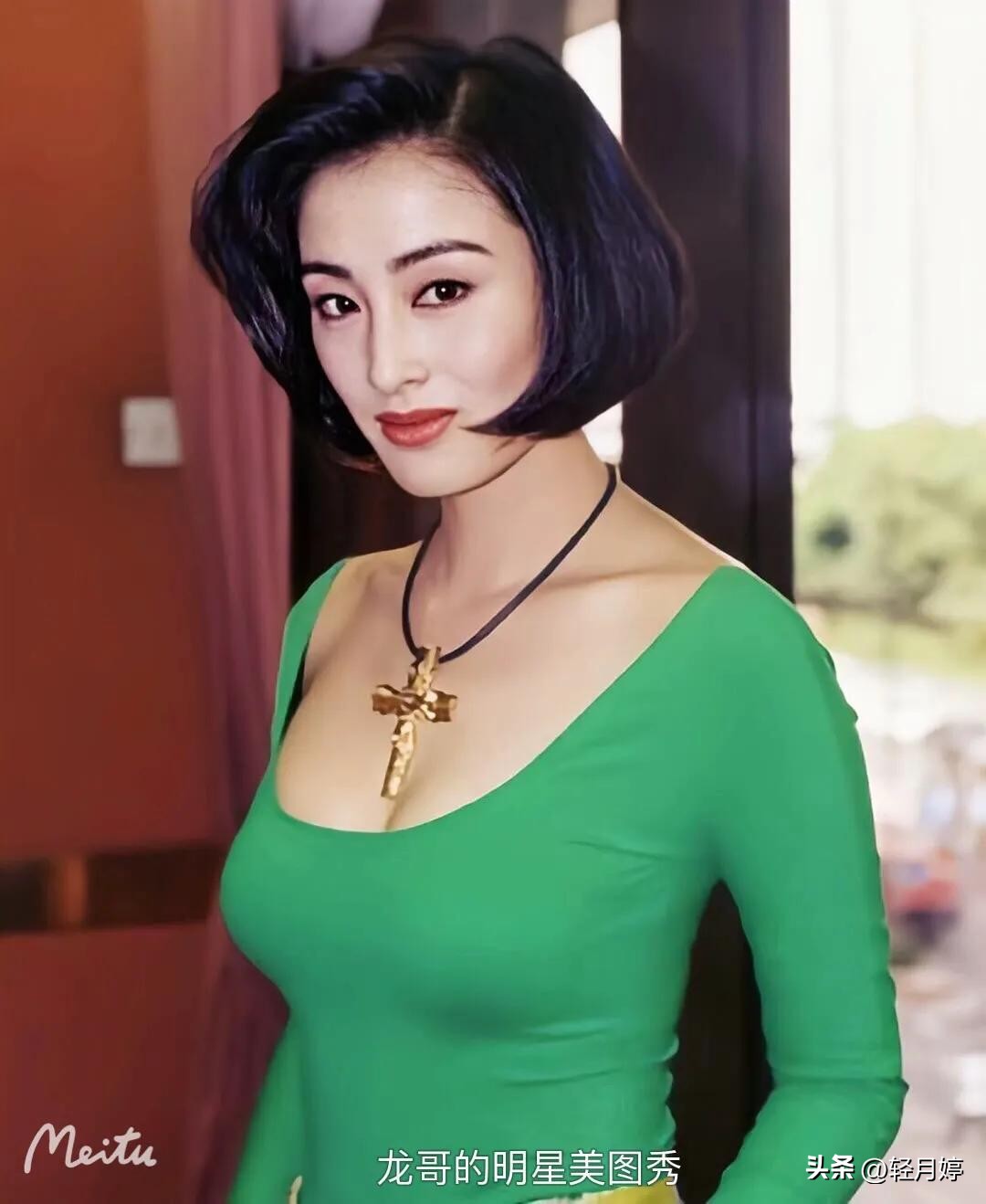 Zhang Min has outstanding temperament, superb acting skills, and heroic ...