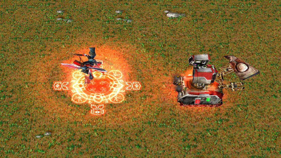 Warcraft 3: After the goblin tinker becomes a mechanical goblin, the ...