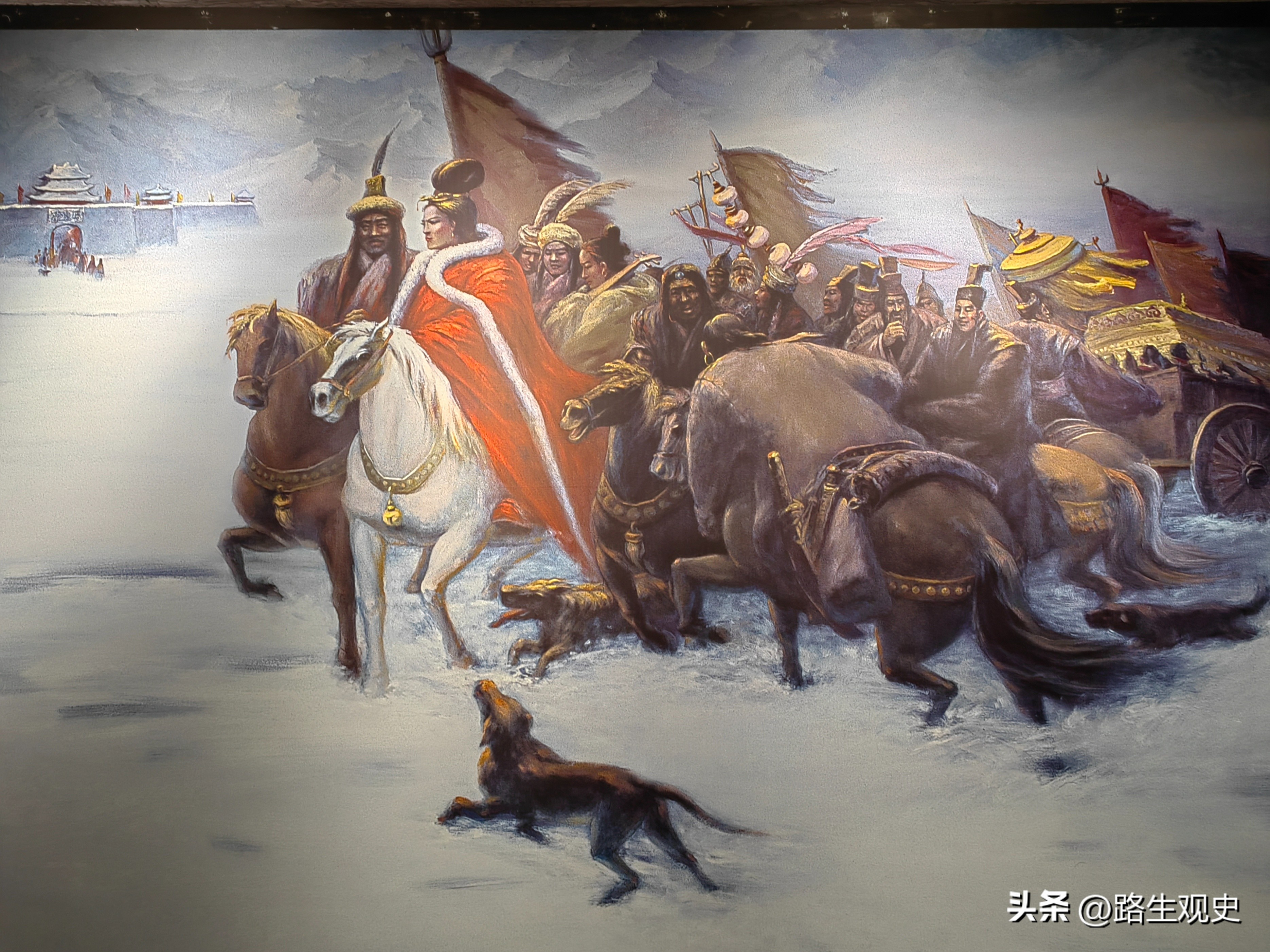 Why don't Mongolians keep chickens?Sheep and goats are with them, two ...