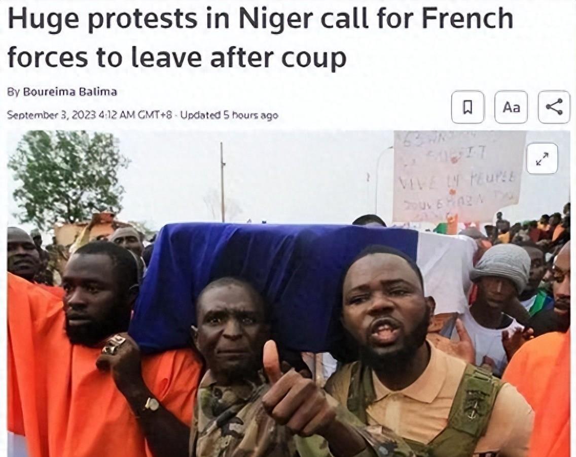 Thrilling and direct! The French army raided Niger, and the flames of ...