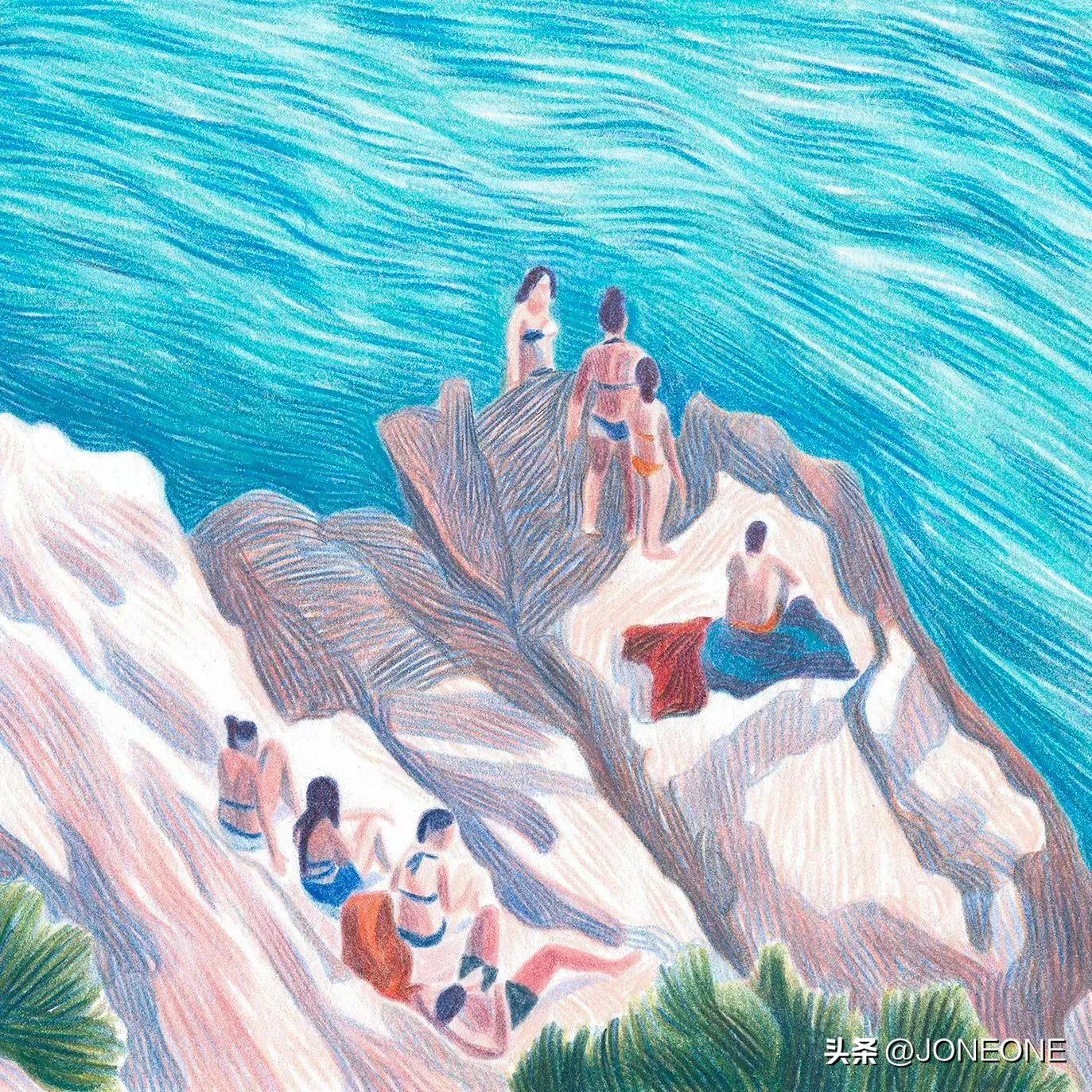 Caroline Péron loves the way the pencil touches the paper - iNEWS