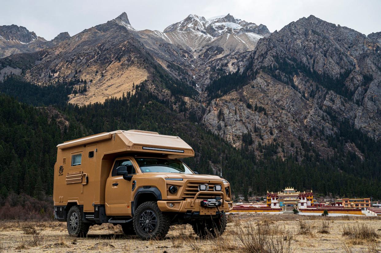 The secret weapon of RV camping! Dongfeng Mengshi Arctic Man four-wheel ...