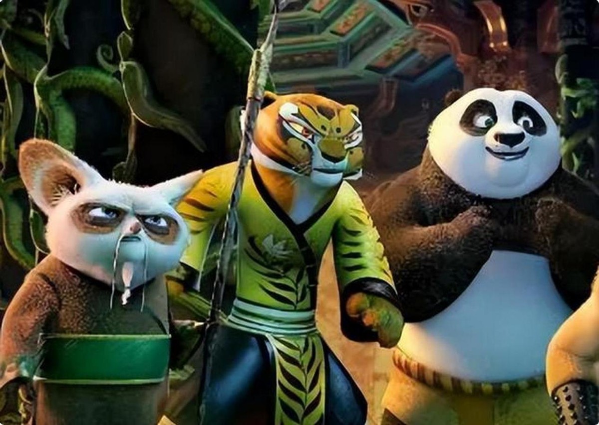 The comedy style of the "Kung Fu Panda" series - iNEWS