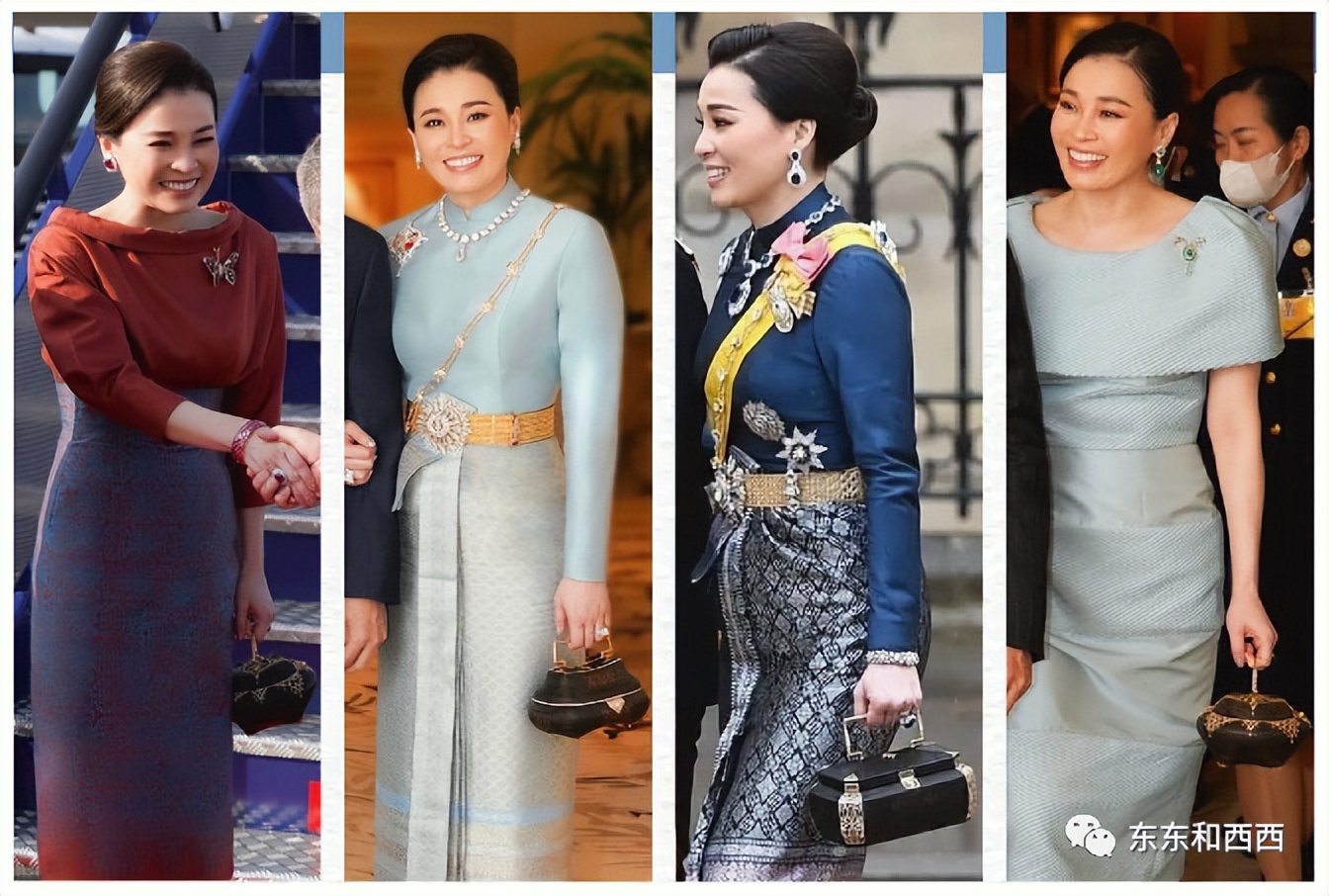 The queen of Thailand has a face full of blessings and precious jewels ...
