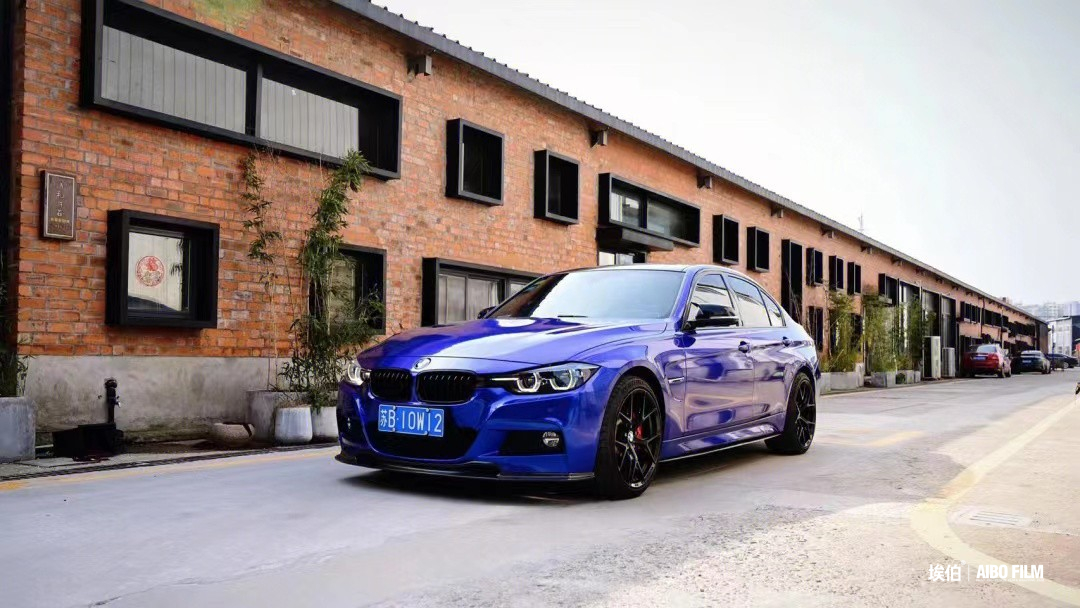 Eber color changing film PET super bright metallic blueberry-BMW, rich ...