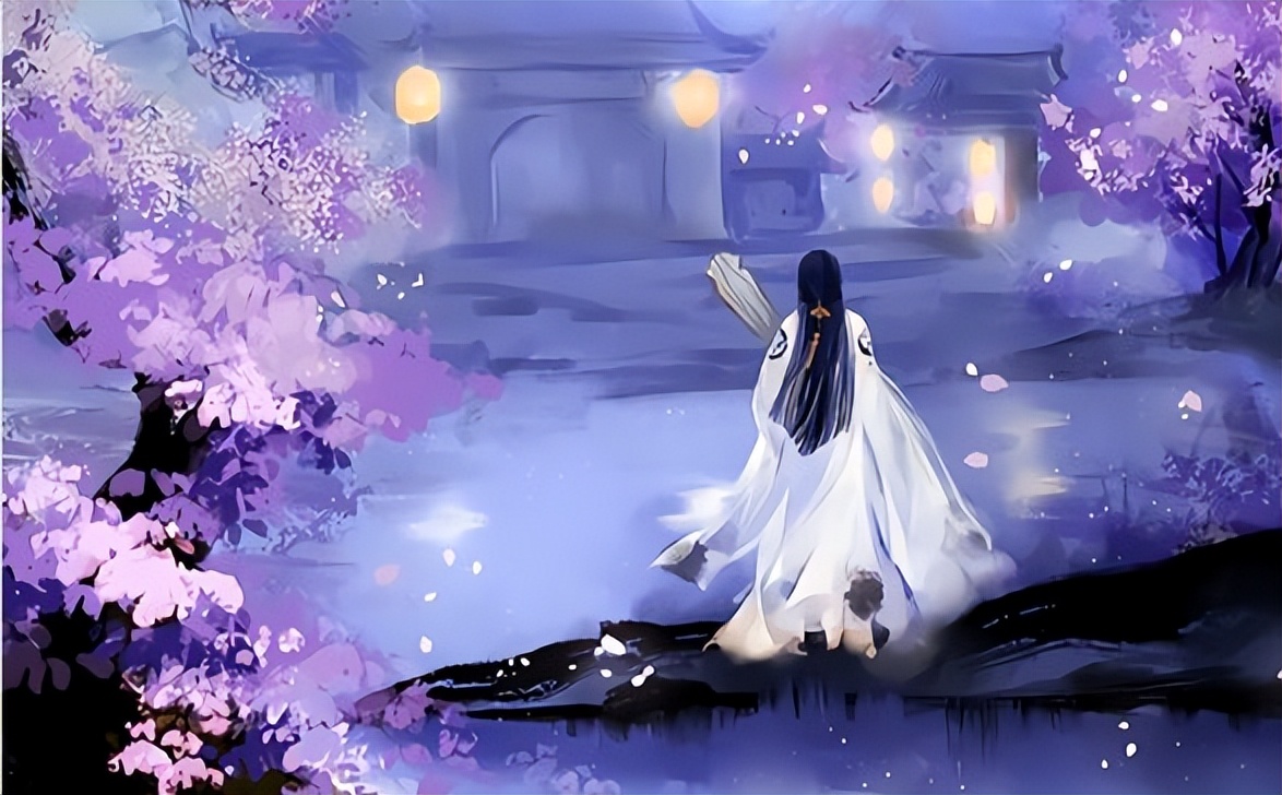 Unpopular poems with beautiful artistic conception: the drizzle is wet ...