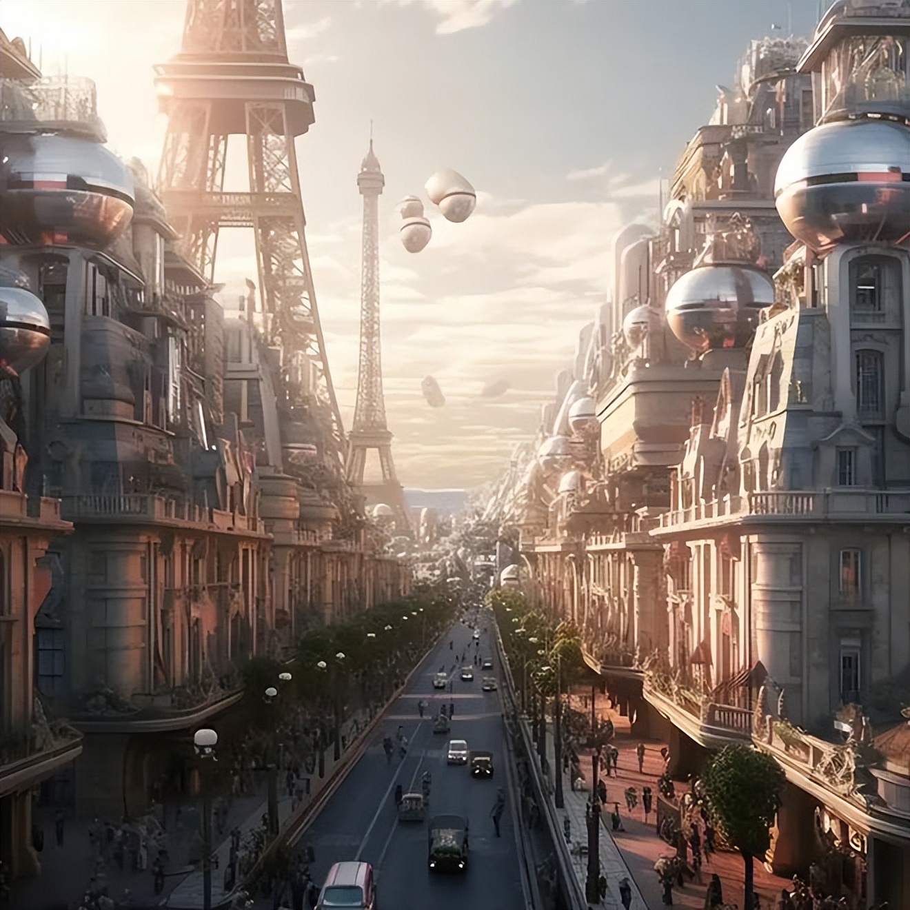AI predicts what cities will look like in 1000 years! Marvel at the ...
