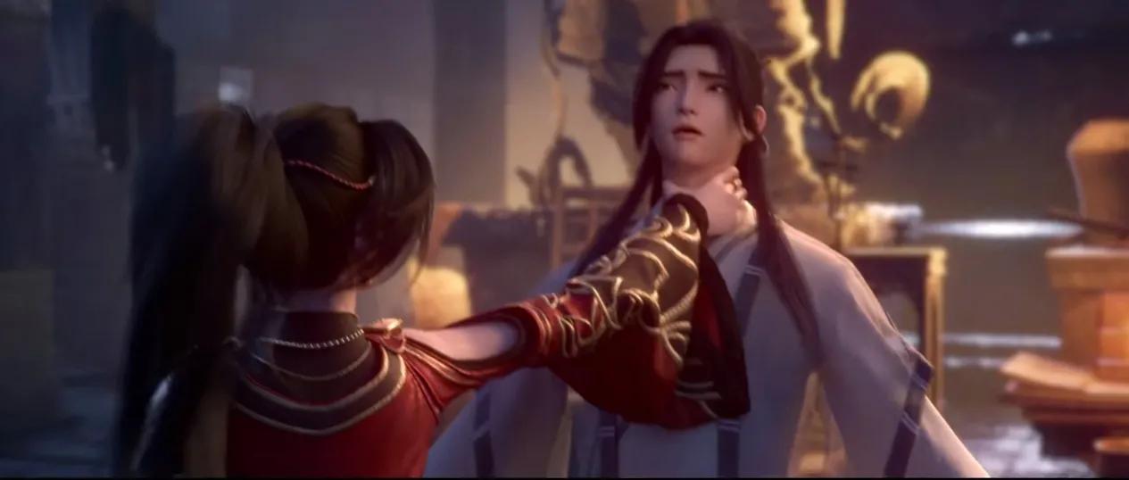 Bairong, a model of female characters in "Shanhe Jianxin", a sober ...