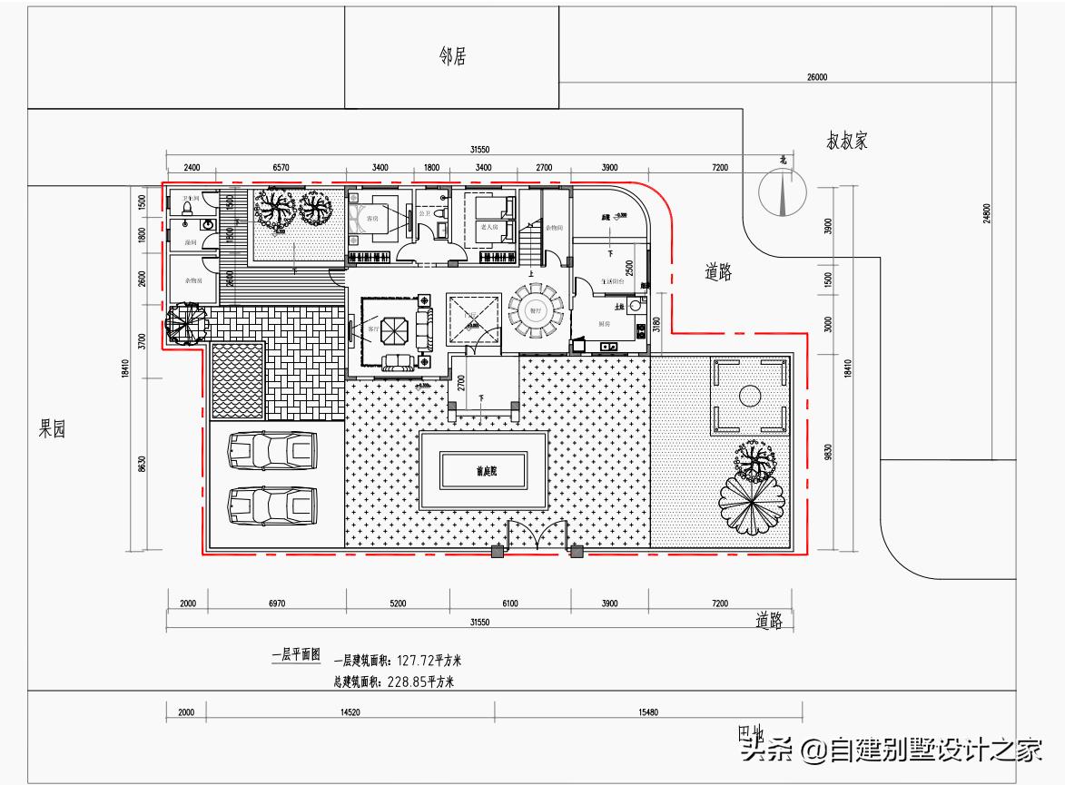 Design case sharing of two-storey new Chinese-style villas suitable for ...