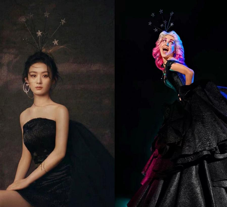 Zhao Liying has great pomp when she shoots ancient puppets!Directly ...