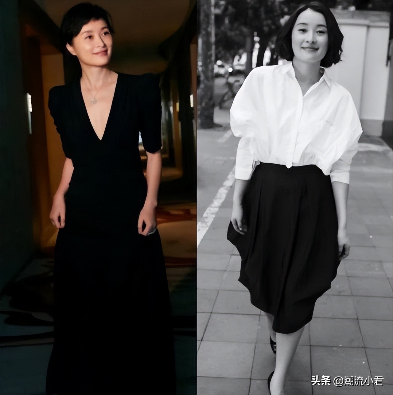 Seeing "Wu Yue"'s middle-aged attire, I realized that women are more ...
