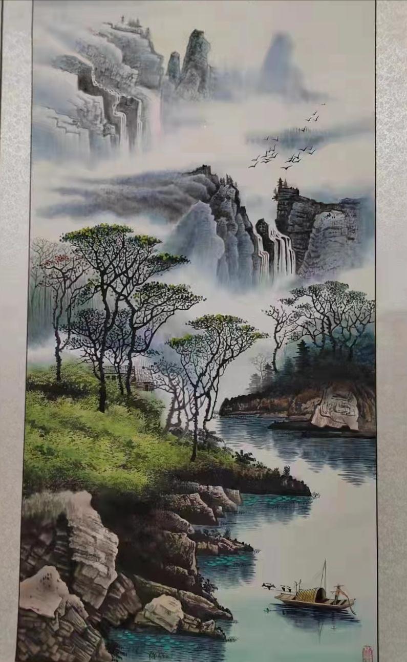 Calligraphy and painting Qing Gao's first important character festival ...