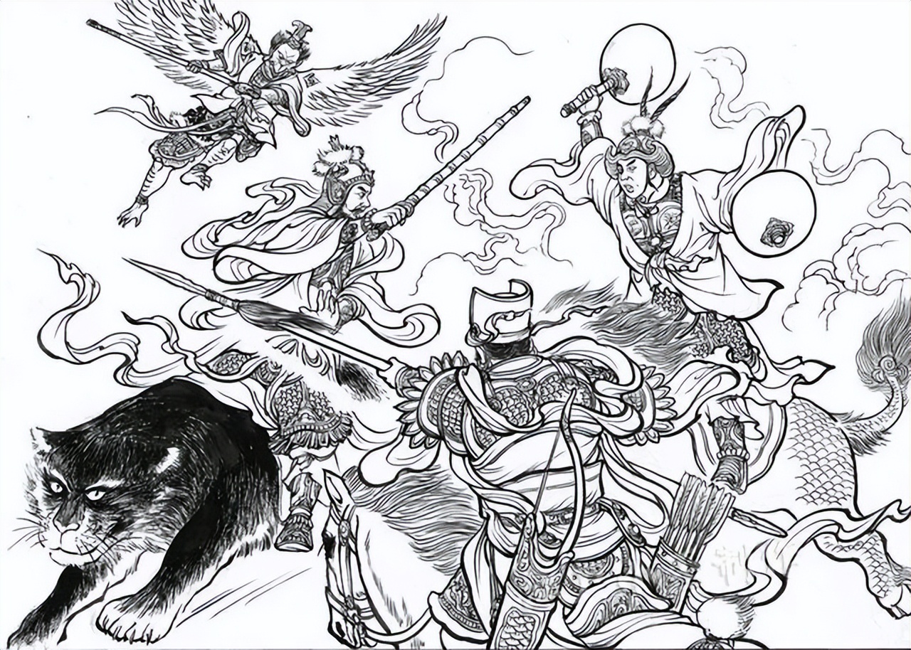 "Fengshen Yanyi" taught Zhao Gongming——Why did Zhunda Luo Jinxian die ...