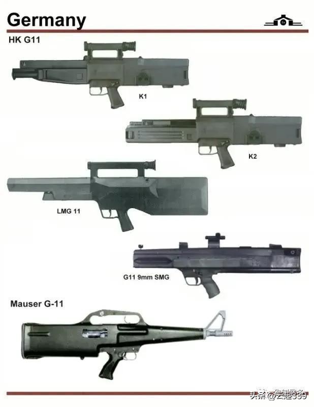 Inventory of non-mainstream weapons - caseless bullet rifle G11 - iMedia