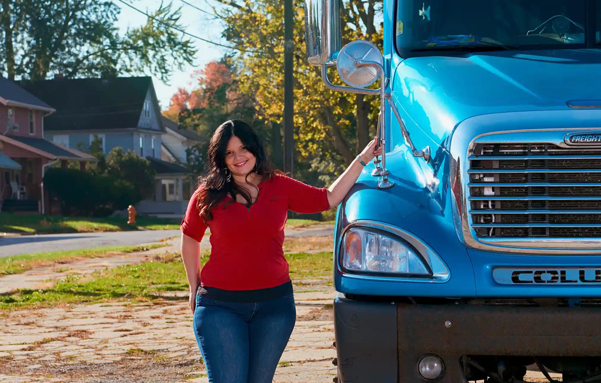 Powerful women are the most beautiful, American truck drivers - iMedia