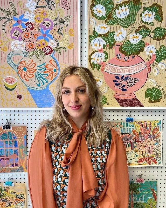Oil pastel paintings by artist Camilla Perkins - iNEWS
