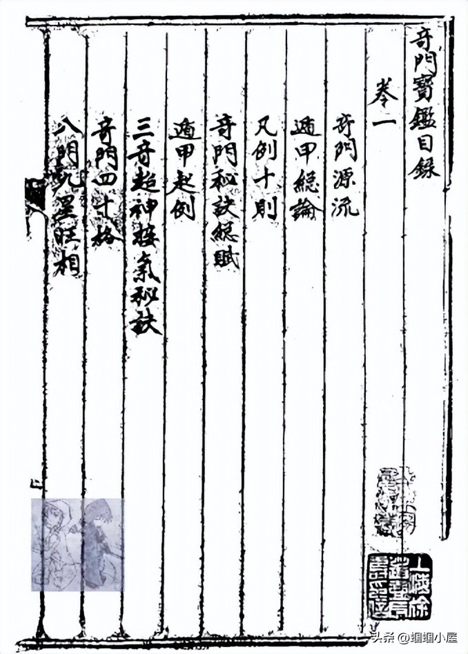 "Qimen Treasure Mirror" - a reference book for learning Qimen Dunjia ...