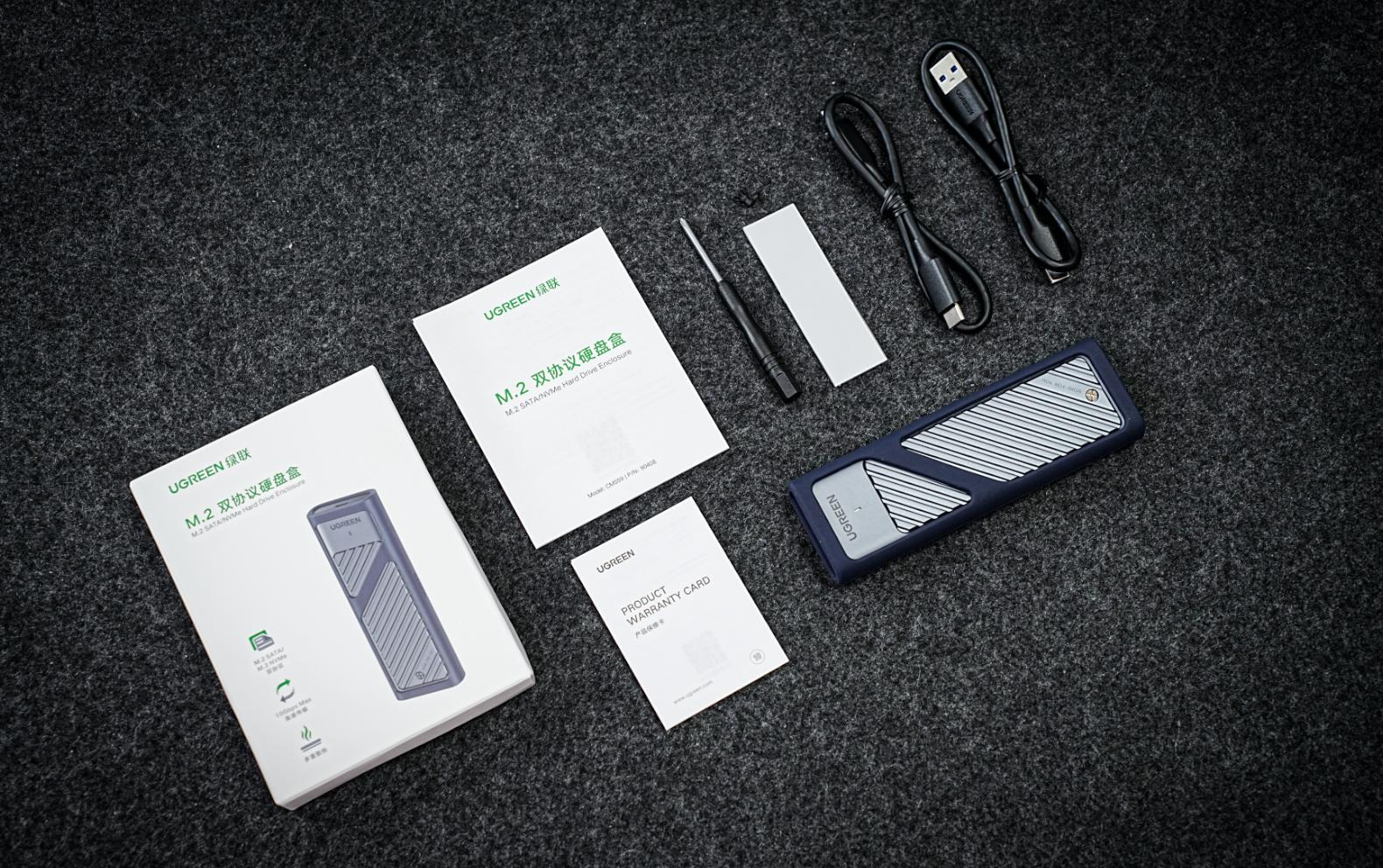 Greenlink M.2 dual-protocol hard disk box experience: compatibility ...