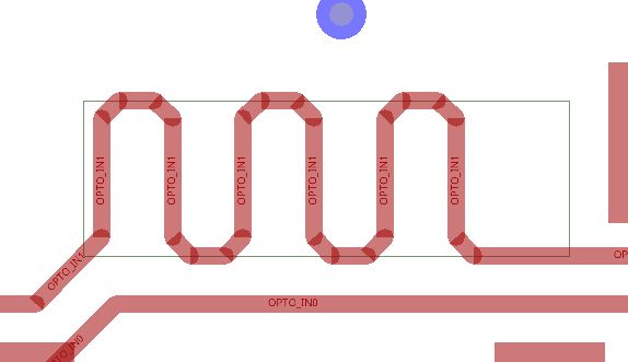 Cadence Allegro snake routing settings - iNEWS