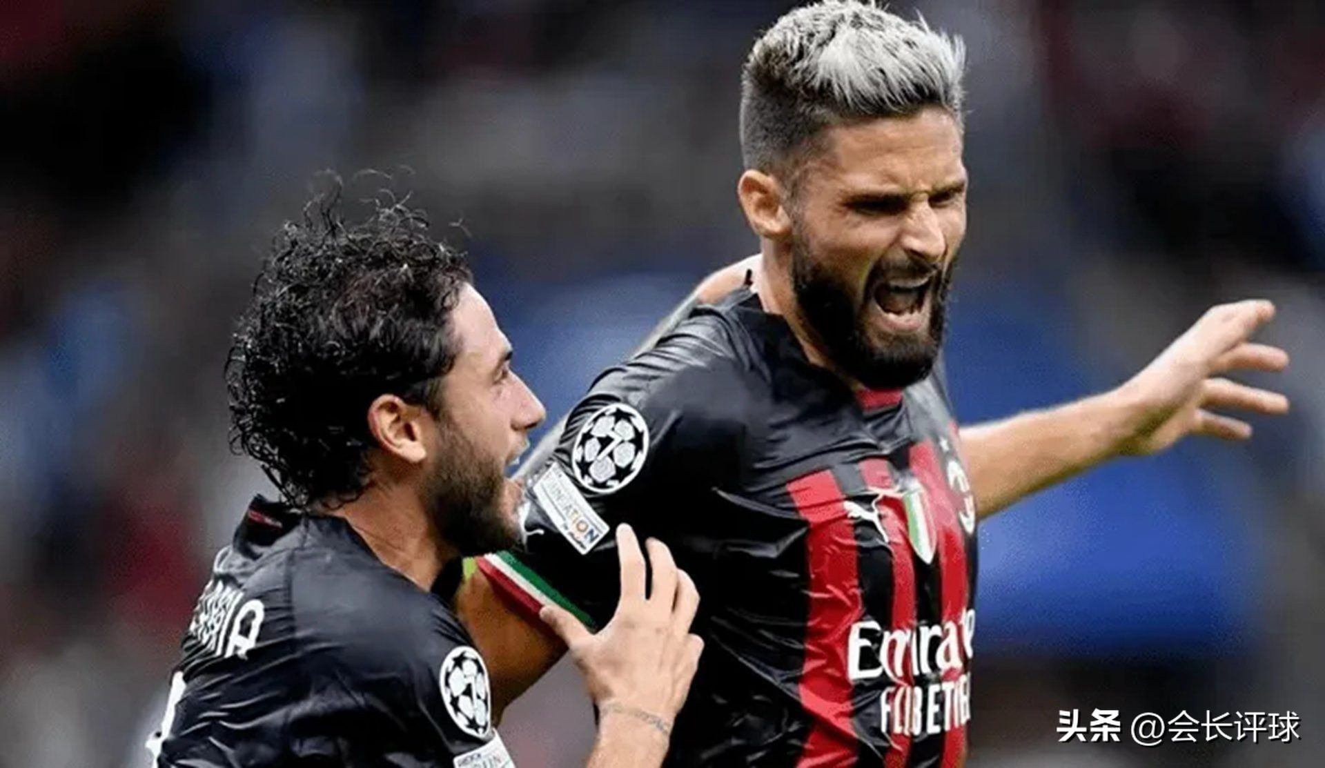 AC Milan VS Naples, the two teams came back victorious in the European ...